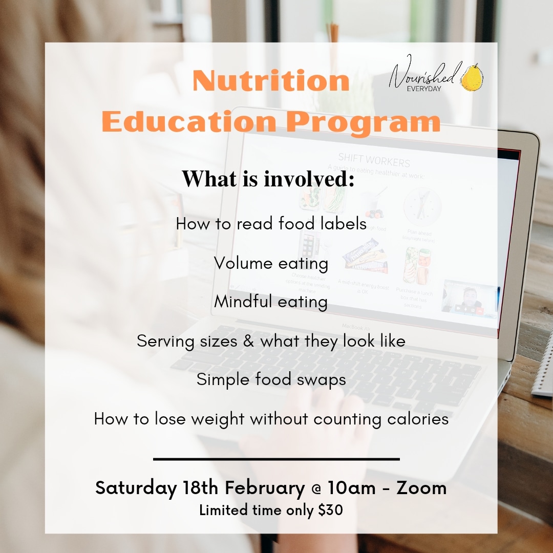 Nutrition Education Program - Power FM Ballarat