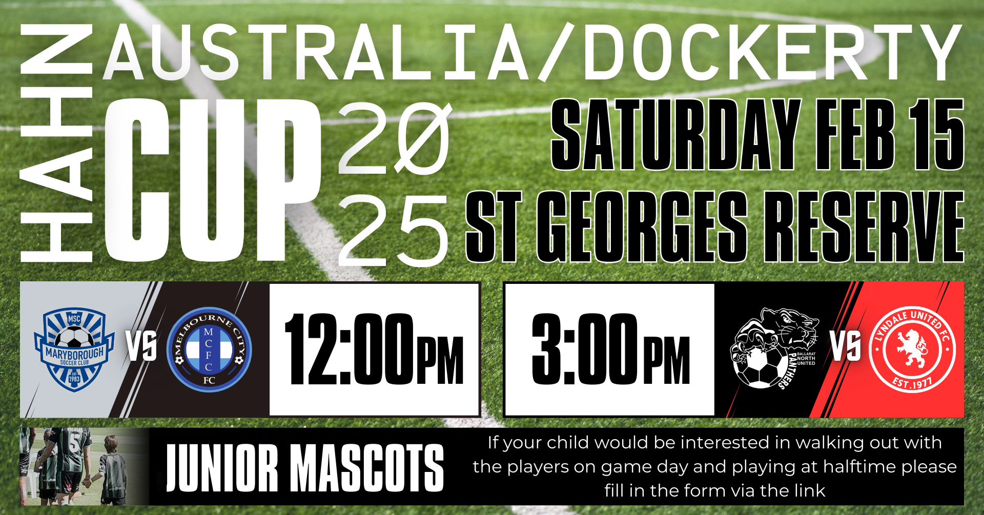 Hanh Australia / Dockerty Cup - Ballarat Soccer Event - Power FM Ballarat